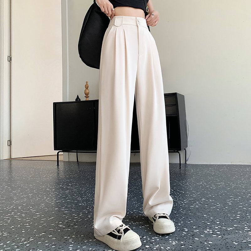 Comfortable and Loose Fitting Wide Leg Slacks – Boots N Bags Heaven