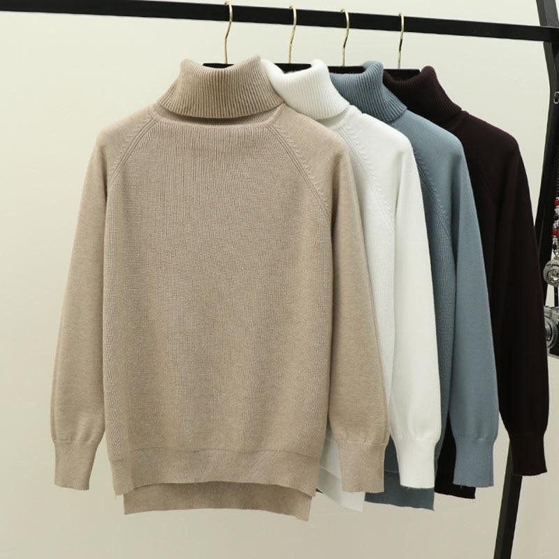 Corie - Turtleneck Pullover Winter Sweater – Boots N Bags Heaven
