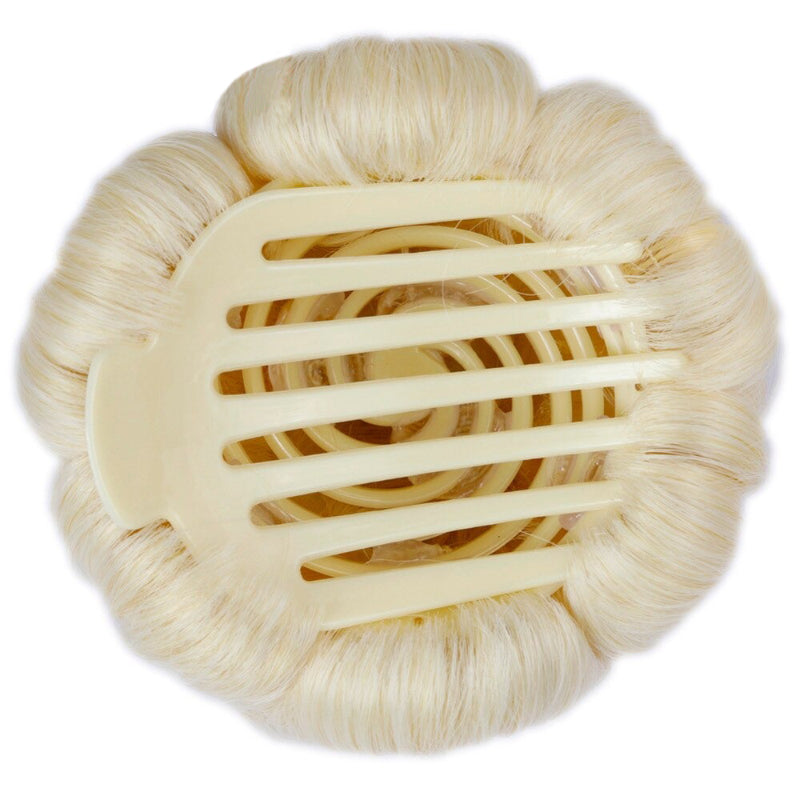 Fashionable Clip-In Flower Shape Hair Bun Extensions – Boots N Bags Heaven