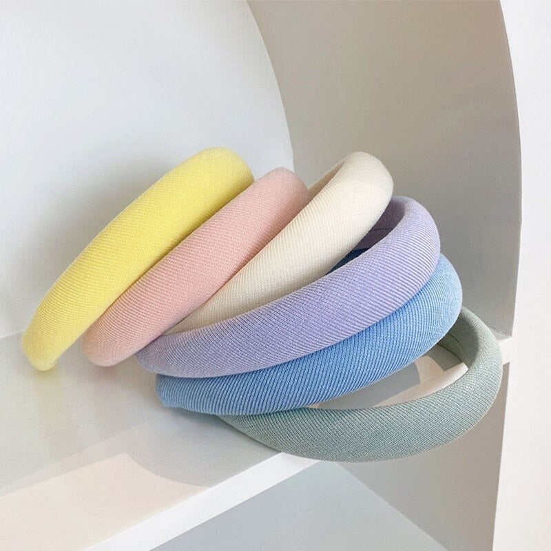 Pastel Colored Summer Stylish Padded Headbands – Boots N Bags Heaven
