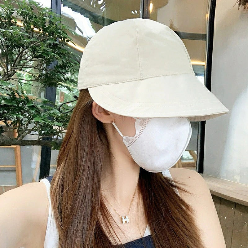 Light and Breathable Wide Brim Adjustable Summer Cap – Boots N Bags Heaven